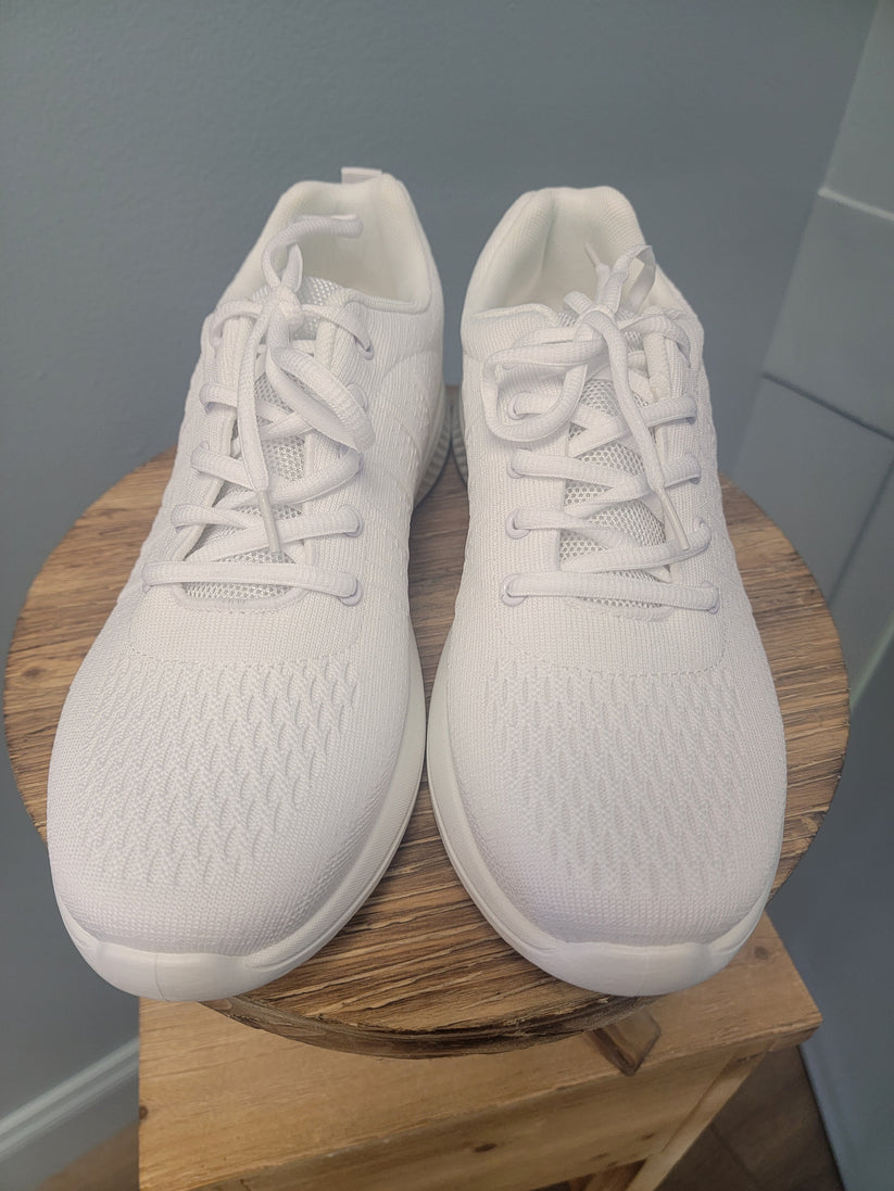 Calvin Shoe | Men's White Shoe – Dressed in White