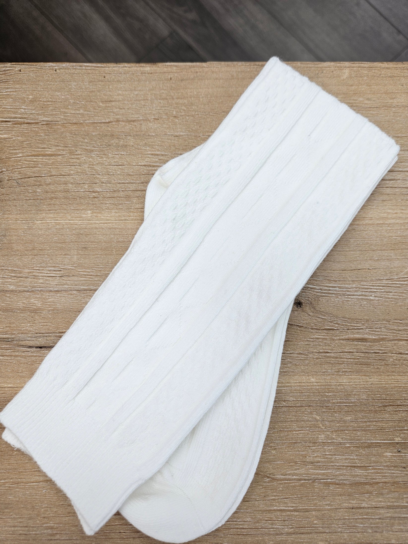 Cable Socks | LDS Temple Socks | Women's Accessories – Dressed in White