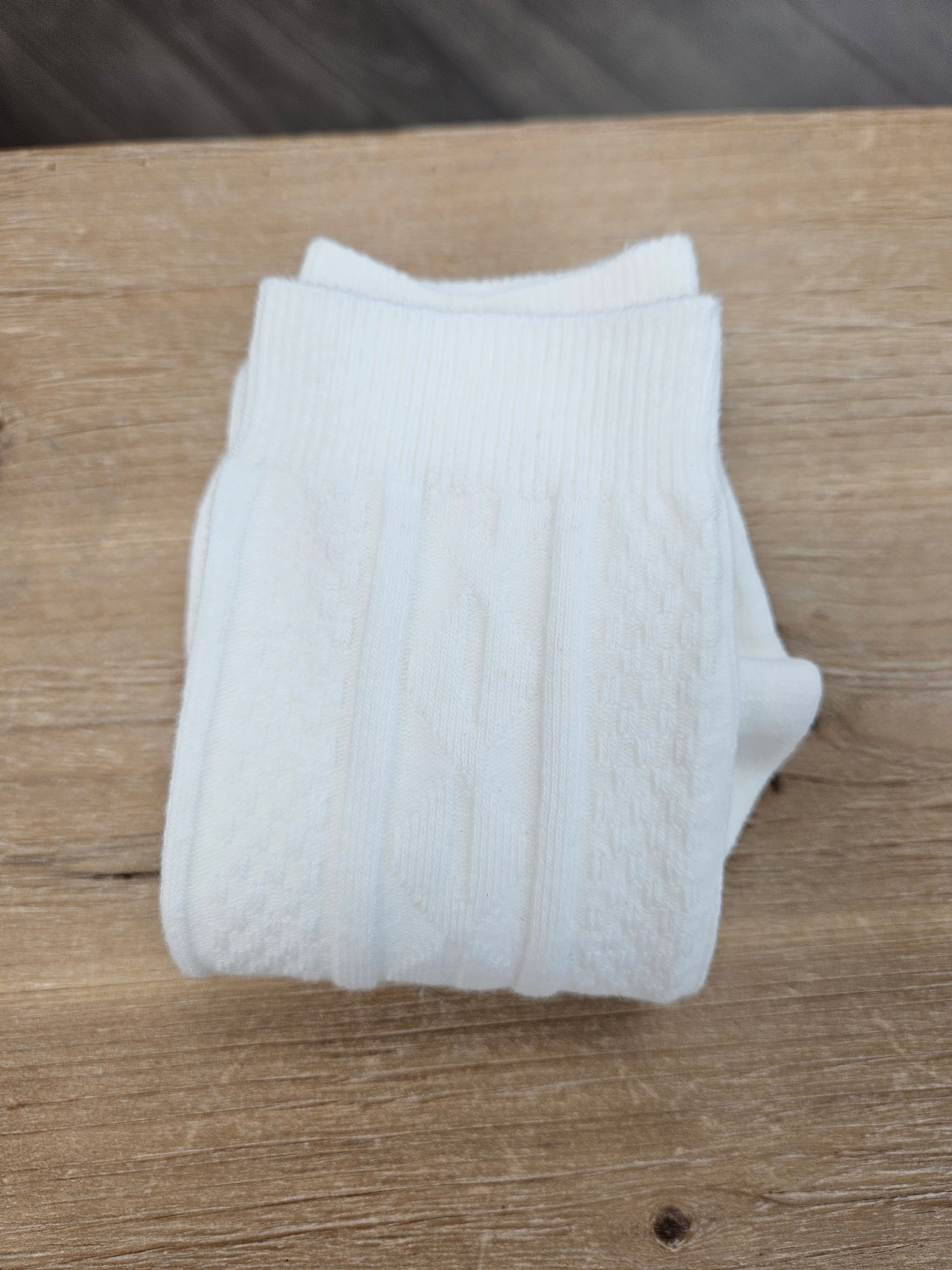 Sock-Cable LDS Temple Socks – Dressed in White