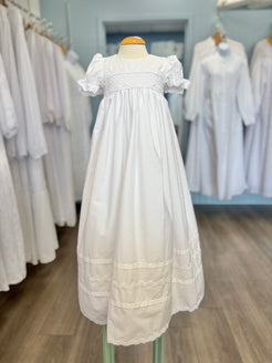 Marie Baby Gown | LDS Baby Blessing – Dressed in White